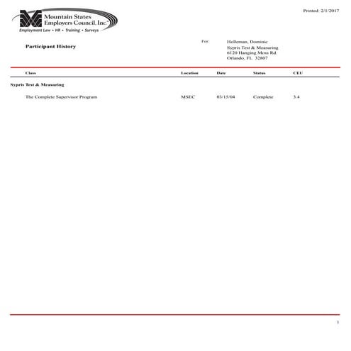 Complete Supervisor transcript | PDF