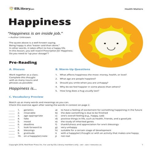 95 happiness us_student | PDF