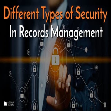 Different Types of Security In Records Management | PDF