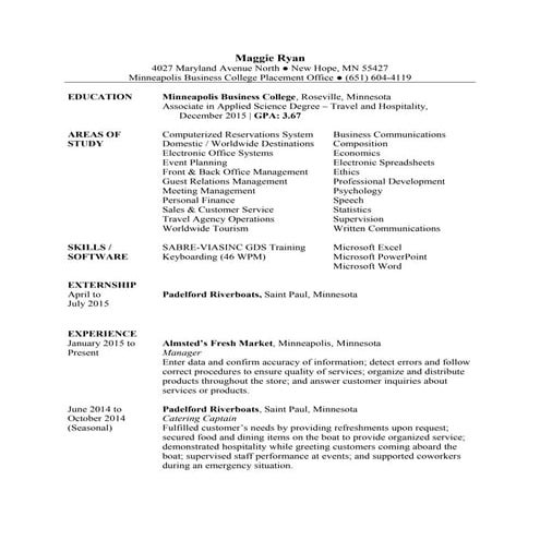Brittany's Resume | DOCX