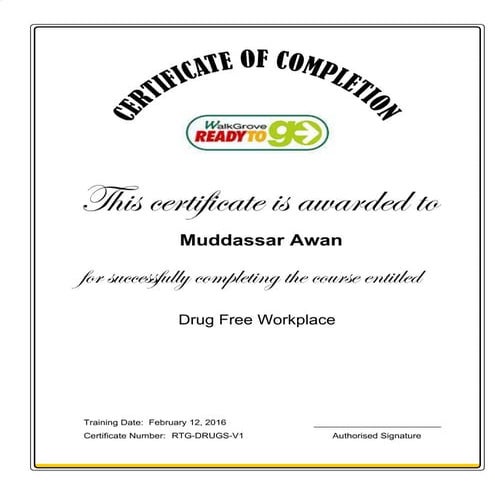 drug free workshop | PDF