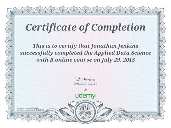 R Prgrm Interm_Record of Completion | PPT