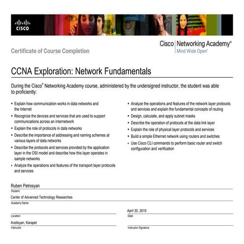 Ccna Network Fundamentals Ppt