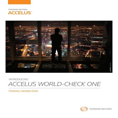 World-Check One Brochure | PDF