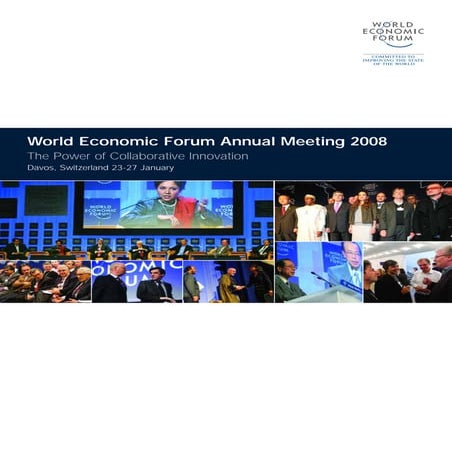 World Economic Forum Annual Meeting2008 | PDF