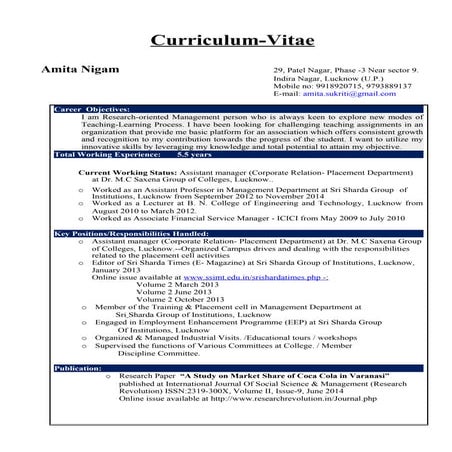 ,Amita Asst. Prof. | DOC