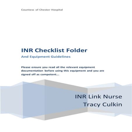 INR Checklist folder | PDF