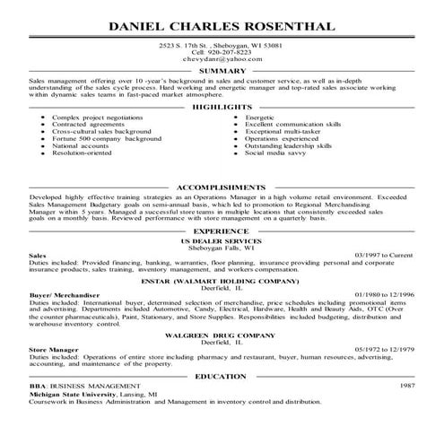 Resume Dan | DOCX