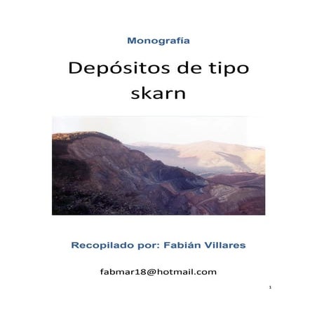 depositos tipo Skarn , formacion y caracteristicas .pdf