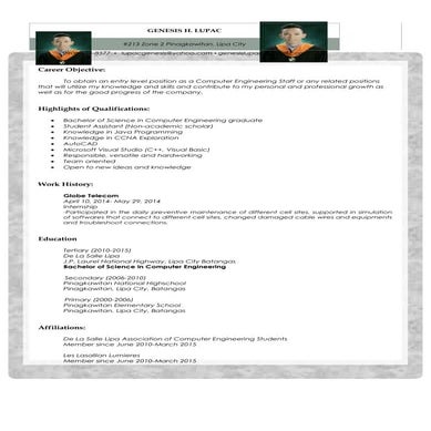 chard Resume1 | DOC