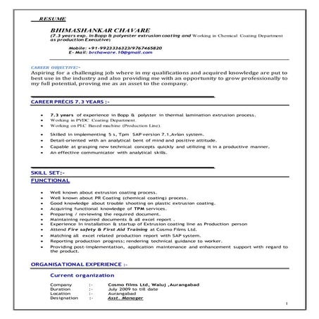 Brc Resume | DOCX
