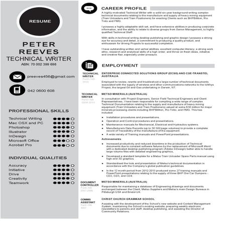 Peter Reeves Resume Nov 2014 | DOC