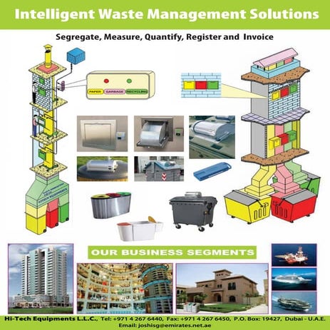 Waste disposal system for building | PDF