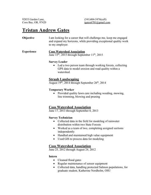 Carter Resume may 18 | PDF