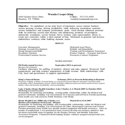 Sandy a gilster resume | PDF
