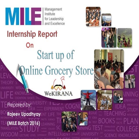 Internship Presentation | PPT