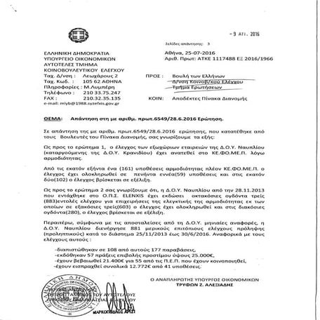 Απάντηση Γ. Σταθάκη σε Ν. Μηταράκη για το Οικοτροφείο Οινουσσών | PDF