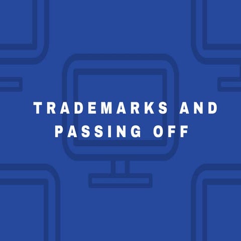 Trademarks and passing off.pdf