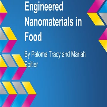 Nanofood Presentation | PPTX