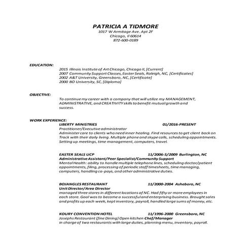 PATRICIA A TIDMORE | PDF