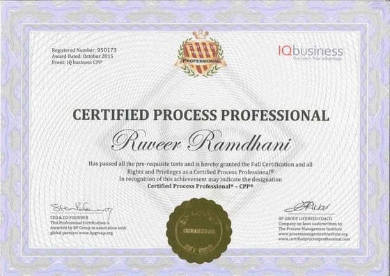 Abpmp certified business process professional cbpp | PDF