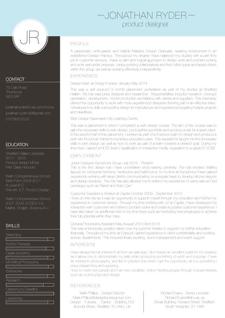 Meesha's CV (final version) [Autosaved] | PDF | Hobbies & Interests