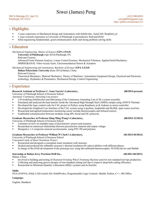 CV_Alexander Sakin 9.12.15 | Technology & Computing