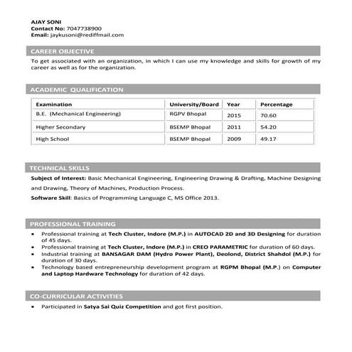ajay_soni_resume_latest | PDF
