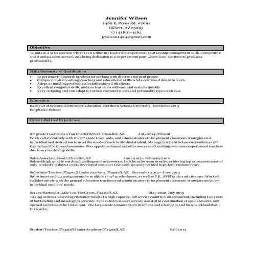 ronnie resume | PDF