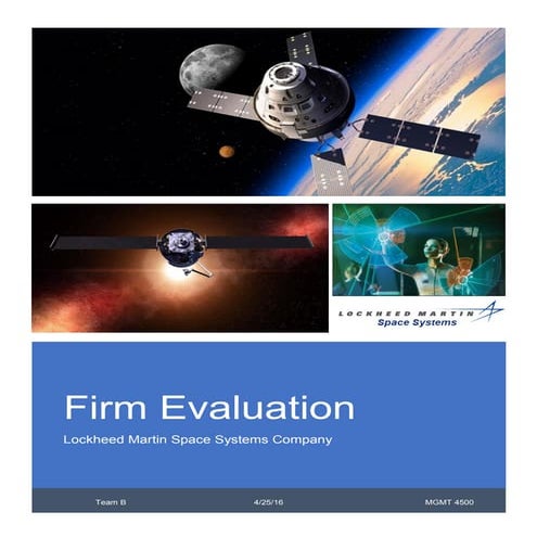 Lockheed Martin Case Study_Final Draft | PDF