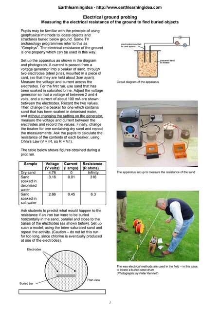 Earth resistivity meter part 2 [john m. stanley] | PDF