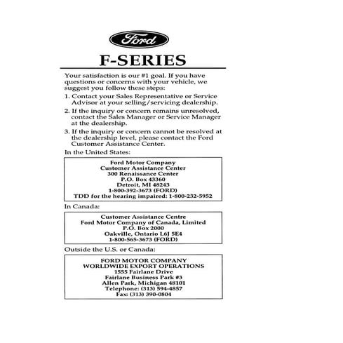 2003 Ford Explorer maintenance guide | PDF
