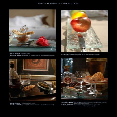 Rooms - Amenities, VIP, In-Room Dining | PDF