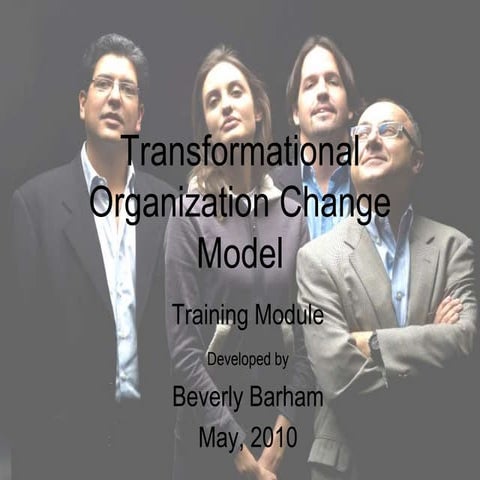 Transformational Organization Change Final Model Final | PPTX