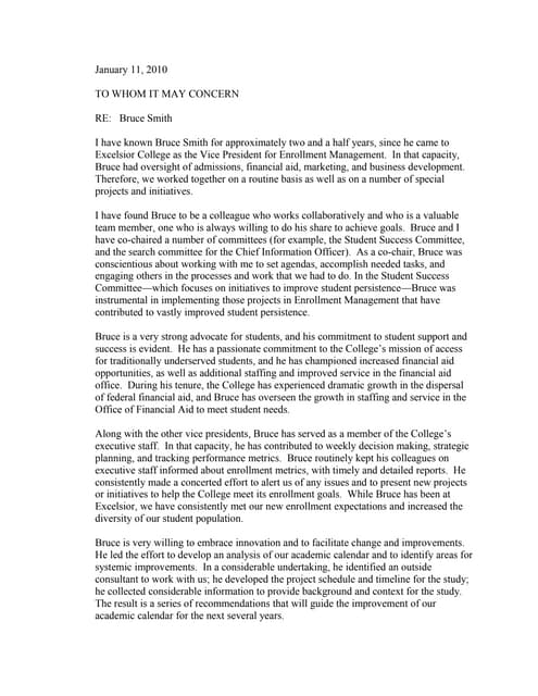 Julia Letter Of Rec (2) Nancy Andress | PDF