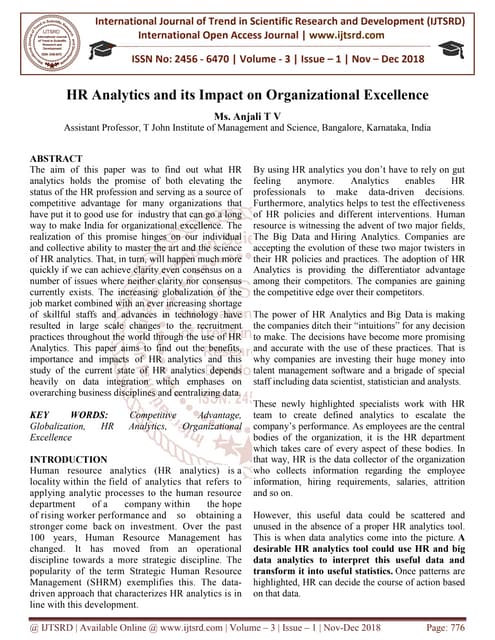 HR Analytics | PDF | Human Resources | Business