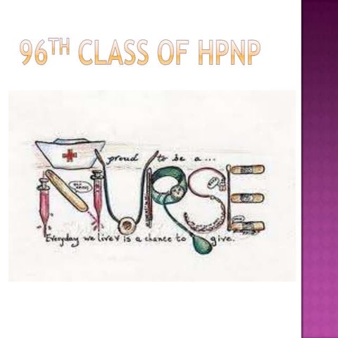 96th class of hpnp | PPTX