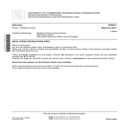 9700 s11 qp_11 | PDF