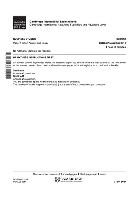 9707 s14 qp_13 | PDF