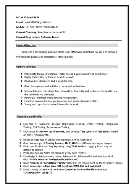 sudheer resume | PDF