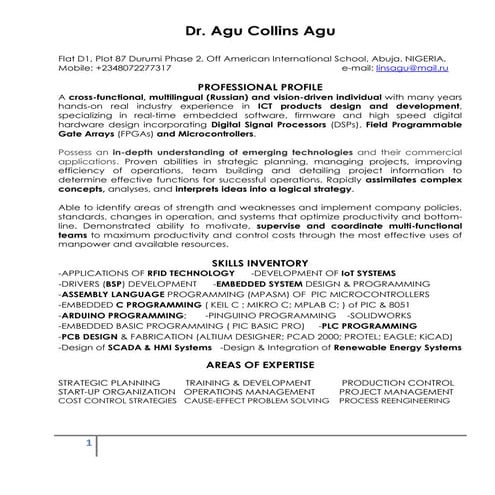Dr_Agu_Collins_Agu_2016_cv_3 | PDF