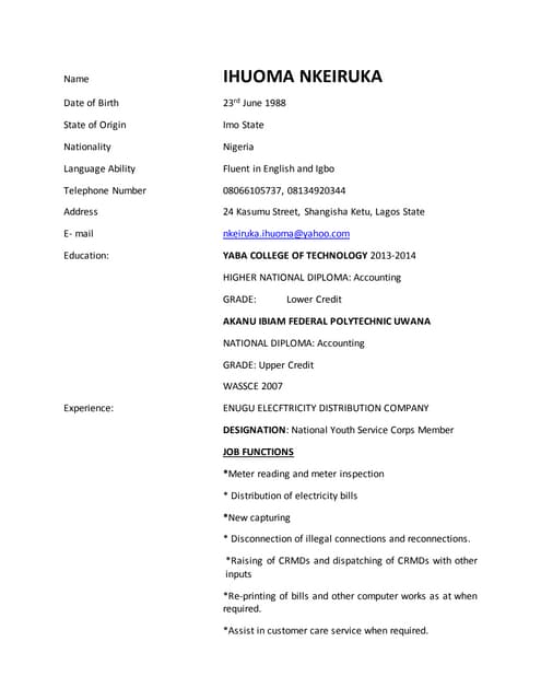 Junaid CV Elect | DOC