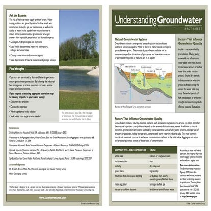 Groundwater Fact Sheet | PDF