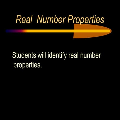 4_Real_Number_Properties_Notes | PDF