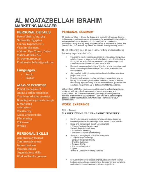 Mohamed fawzy cv | PDF