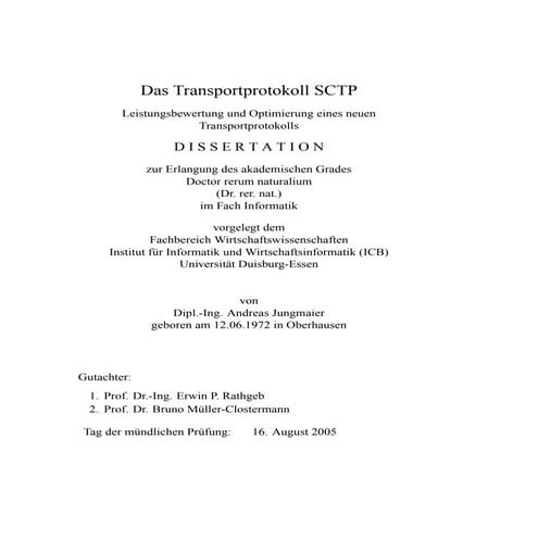 SCTP | PDF