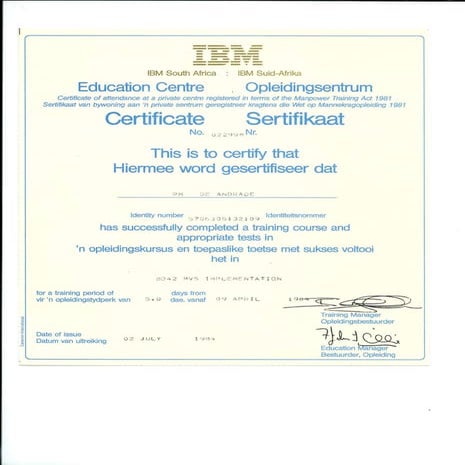 IBM MVS Implementation | PDF