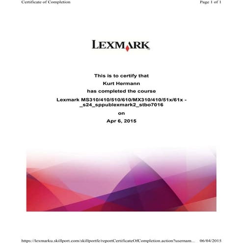 Lexmark2 | PDF