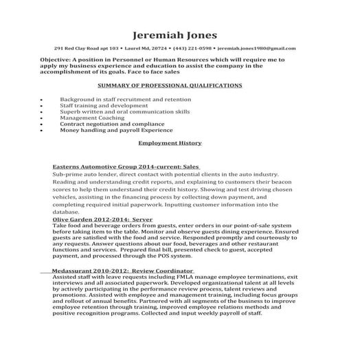 resume | DOCX