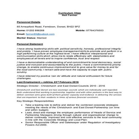 20160106 - Neil Farmer CV final version (1) | DOCX